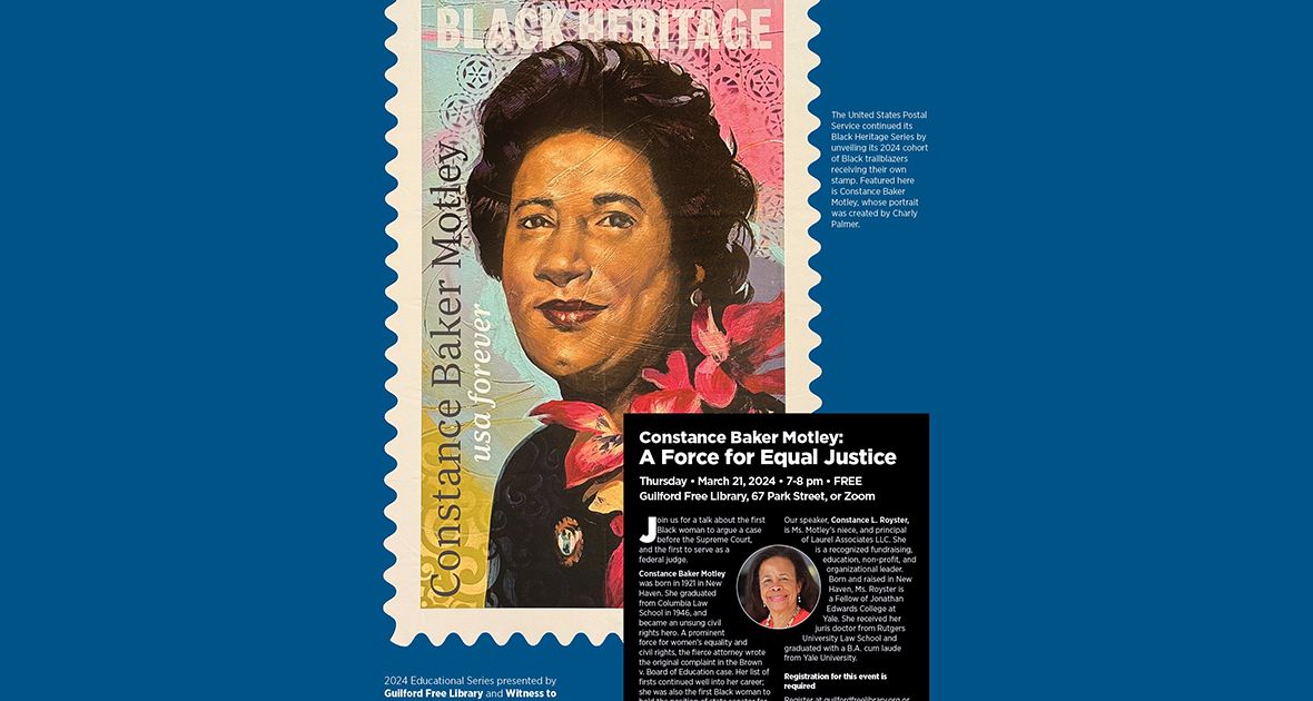 Constance Baker Motley Stamp | International Festival of Arts and Ideas
